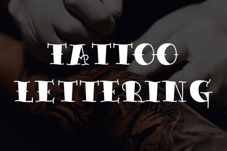 65+ Best Tattoo Fonts & Lettering?(Free & Paid) — The Designest