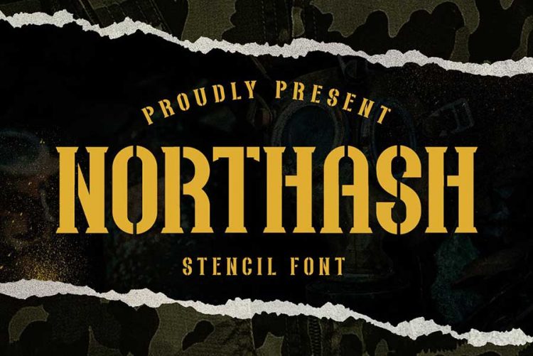 45+ Best Stencil Fonts (Free & Paid) - The Designest