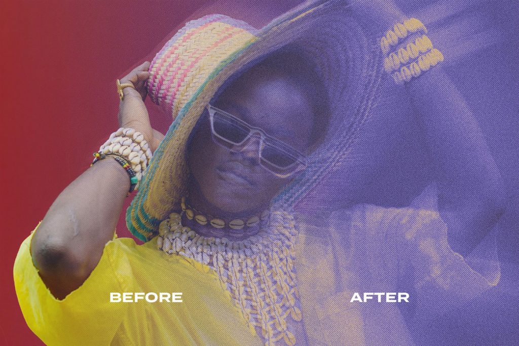 Free Rave Grain Distortion Effect — The Designest