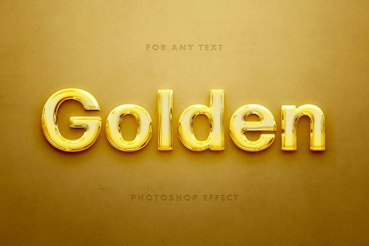 How to Create Gold Text in Photoshop: Ultimative Guide — The Designest