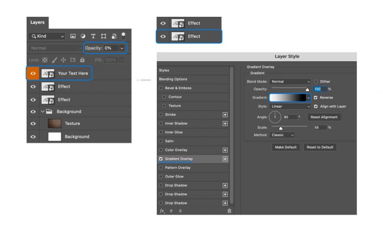 How to Create Gold Text in Photoshop: Ultimative Guide — The Designest
