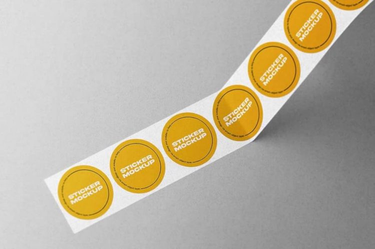 50+ Best Sticker Mockup Templates (Free & Paid) - The Designest