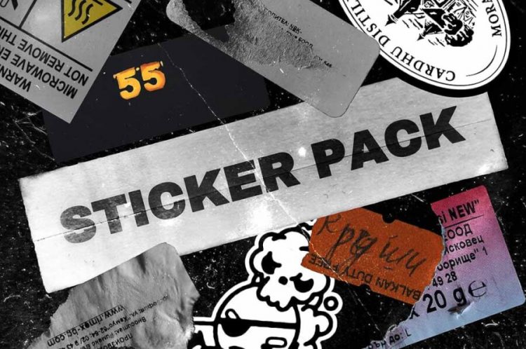 50+ Best Sticker Mockup Templates (Free & Paid) - The Designest