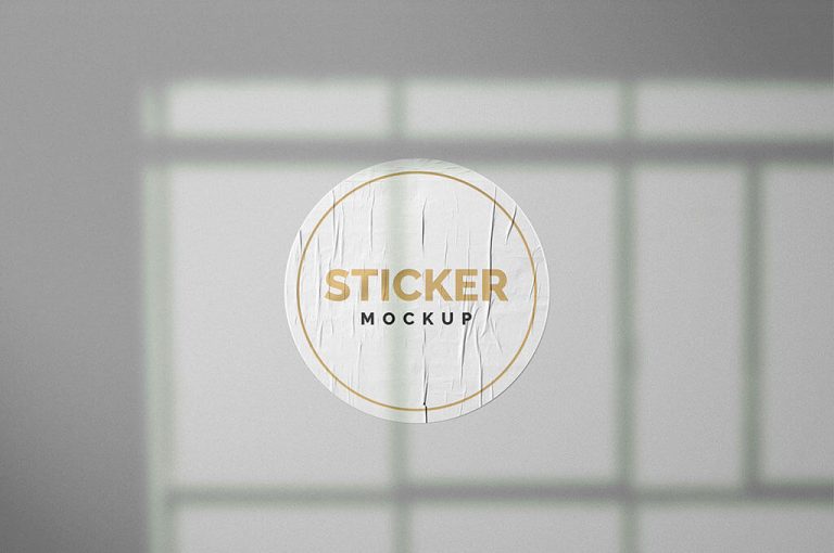 50+ Best Sticker Mockup Templates (Free & Paid) - The Designest