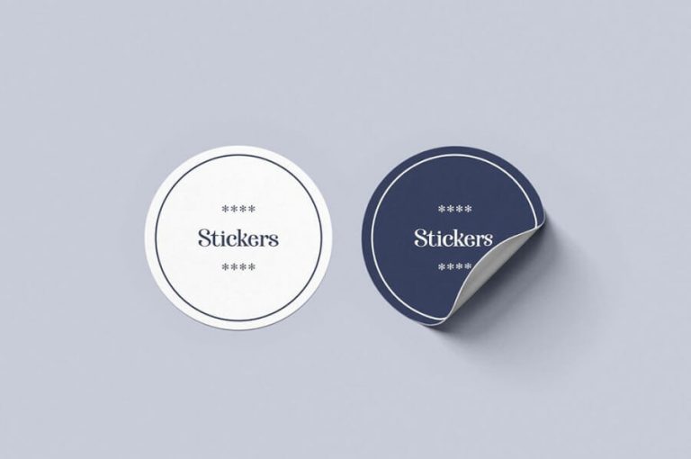 50+ Best Sticker Mockup Templates (Free & Paid) - The Designest