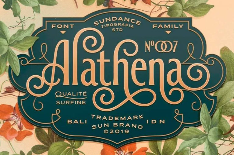 40+ Best Art Nouveau Fonts - Download Free on The Designest