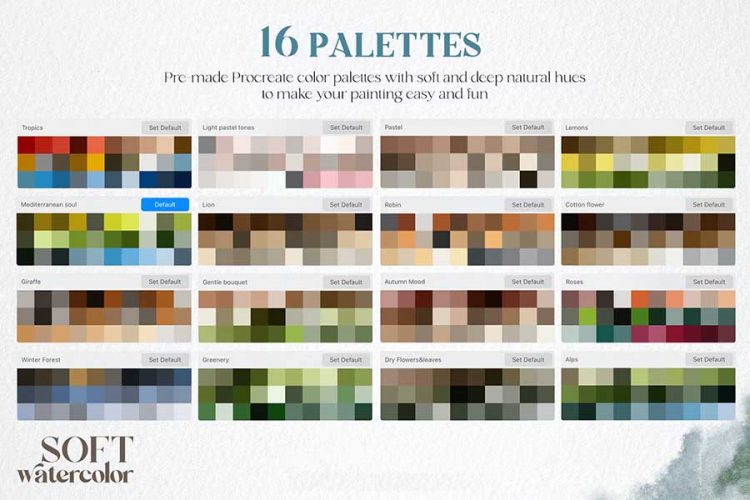 35+ Best Free Procreate Color Palettes for Vibrant Art ? (Paid Incl.)