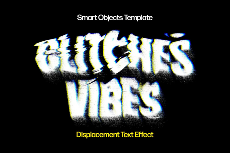 55+ Best Glitch Effects Photoshop Selection (Free & Paid)