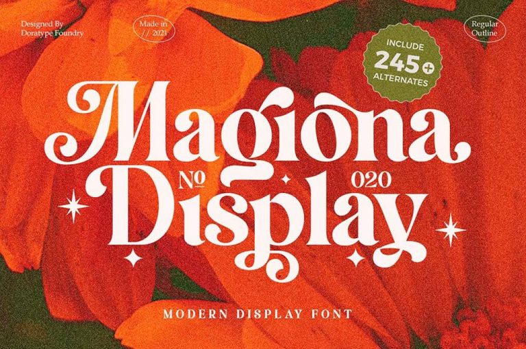 Top 30 Best Display Fonts (Free & Paid) - The Designest