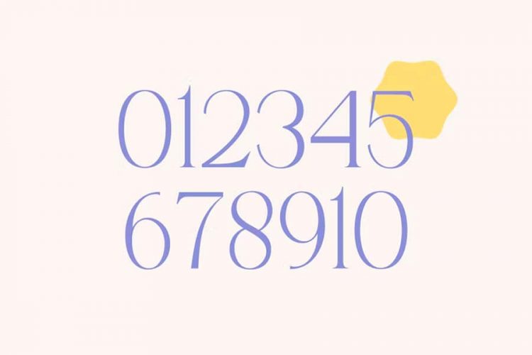 35+ Best Number Fonts?(Free & Paid) — The Designest