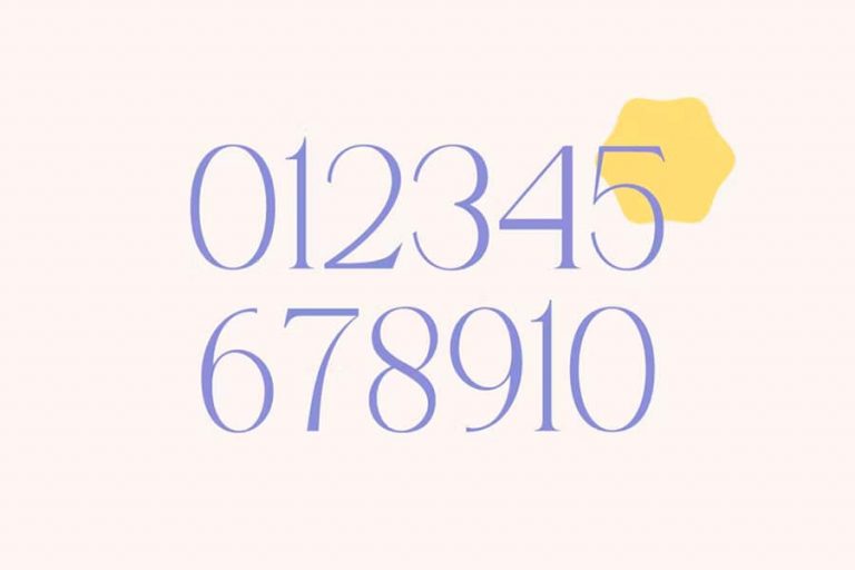 35+ Best Number Fonts?(Free & Paid) — The Designest