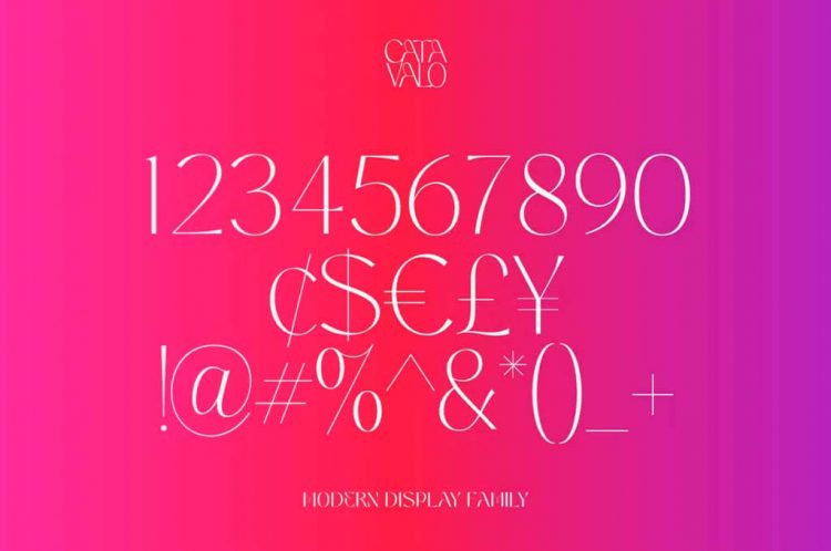 35+ Best Number Fonts?(Free & Paid) — The Designest