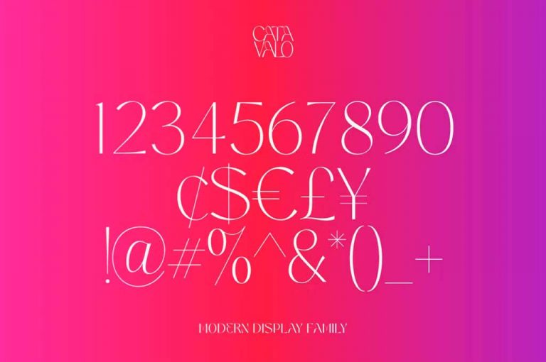 35+ Best Number Fonts?(Free & Paid) — The Designest