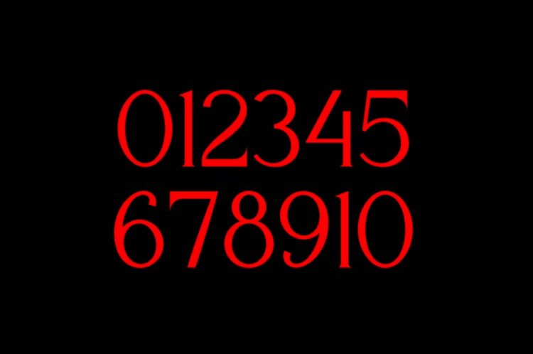 35+ Best Number Fonts?(Free & Paid) — The Designest