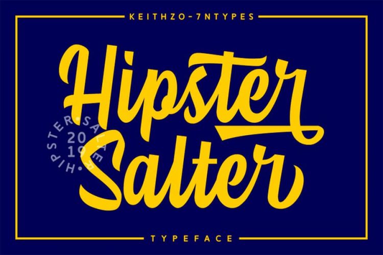 50+ Best Hipster Fonts (Free & Paid)