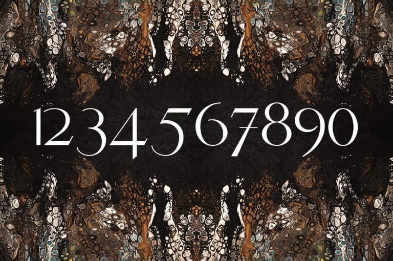 35+ Best Number Fonts?(Free & Paid) — The Designest