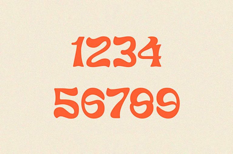 35+ Best Number Fonts?(Free & Paid) — The Designest