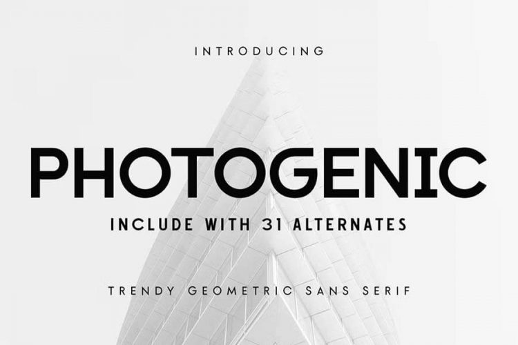 35+ Best Geometric Fonts (Free & Paid) - The Designest