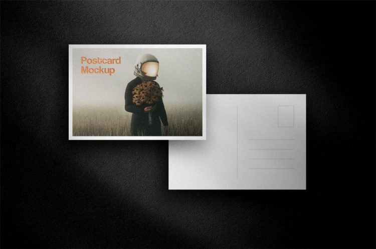 50+ Postcard Mockup Templates (Vertical, A5, A6, 4x6 and More)