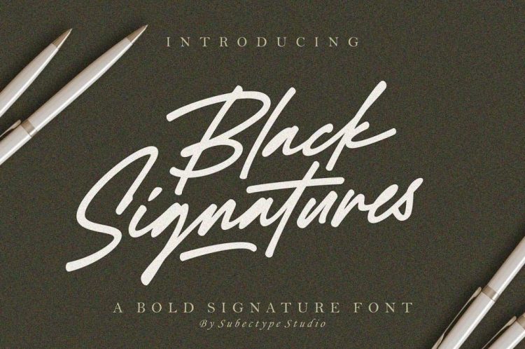 40+ Best Signature Fonts (Free & Paid) - The Designest