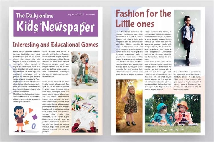 16 Free Newspaper Templates for Google Docs and PowerPoint — The Designest