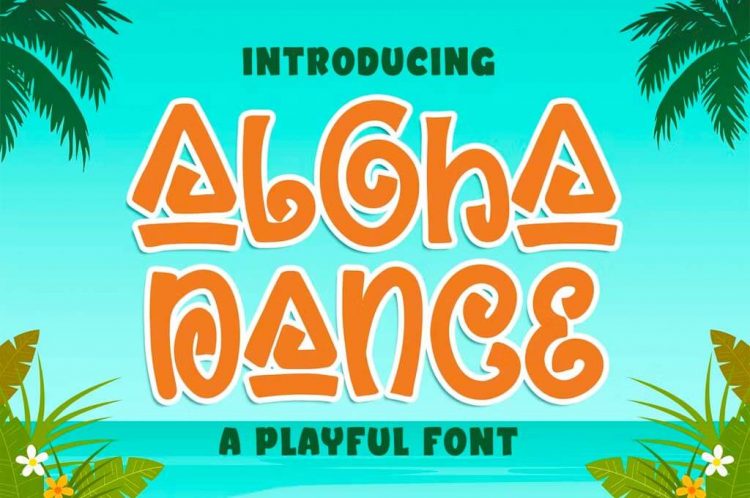 30+ Best Hawaii Fonts ? For Vacation Designs (Free & Paid) - The Designest