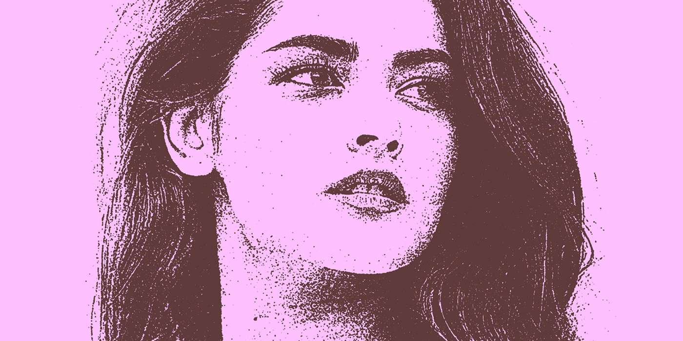 Free Bitmap Screen Poster Effect - The Designest