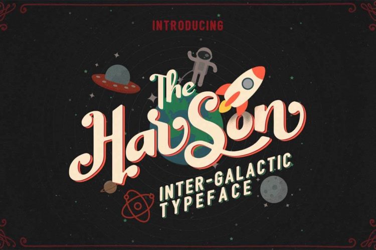 40+ Best Space Fonts For Space-Themed Designs (Free & Paid) - The Designest