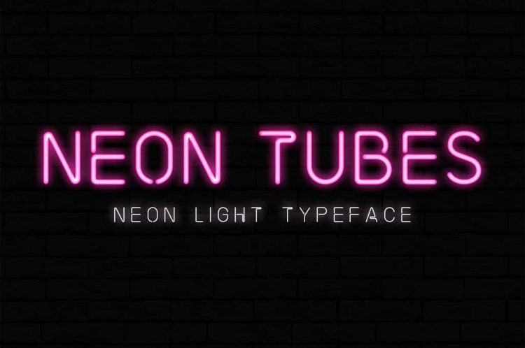 25+ Best Neon Sign Mockup Templates - The Designest