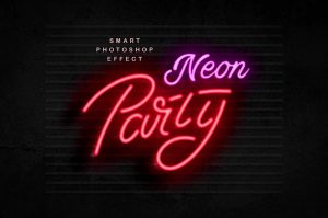 25+ Best Neon Sign Mockup Templates - The Designest