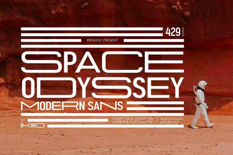 40+ Best Space Fonts For Space-Themed Designs (Free & Paid) - The Designest