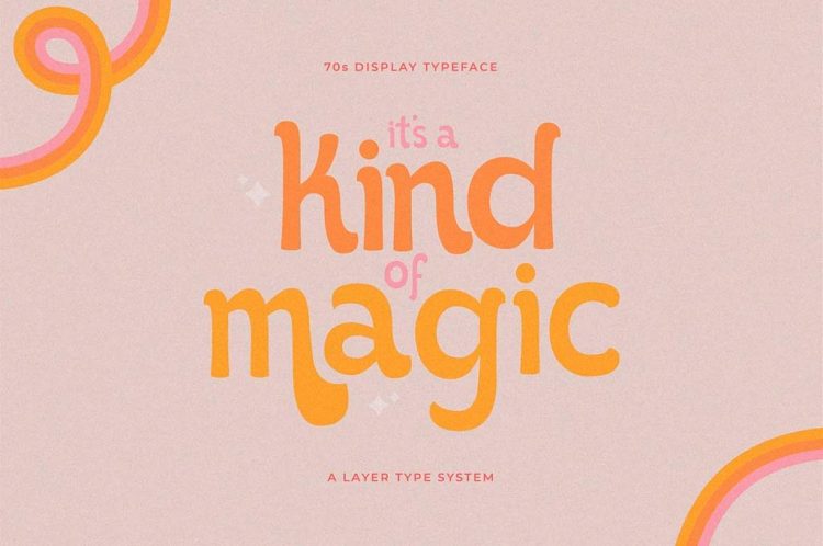 30+ Best 70s Fonts For Retro-Style Designs - The Designest