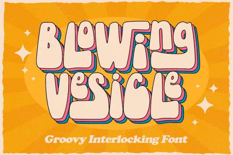 35+ Best Groovy Fonts From the 70s