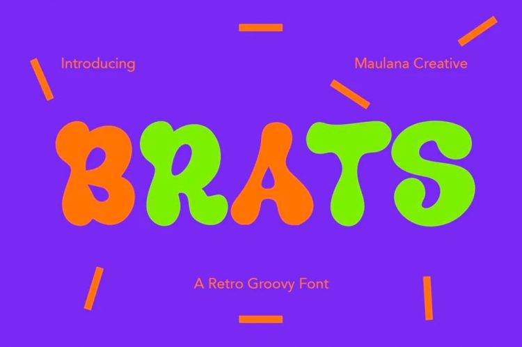 35+ Best Groovy Fonts From the 70s