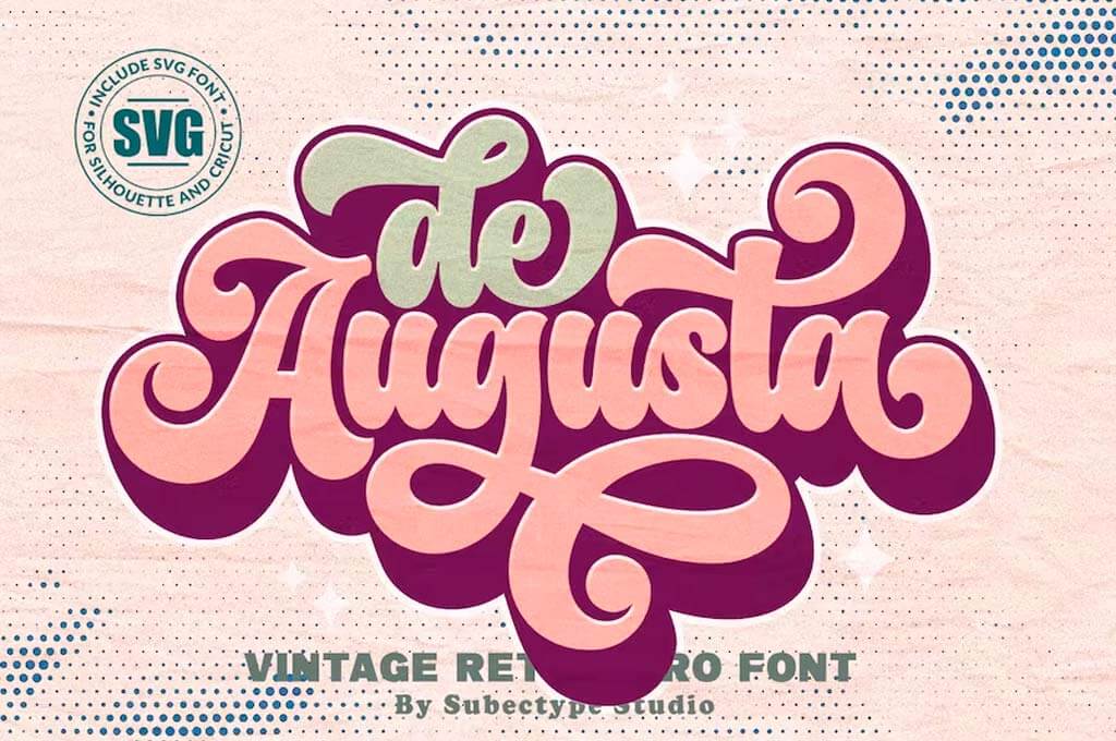 35+ Best Groovy Fonts From the 70s