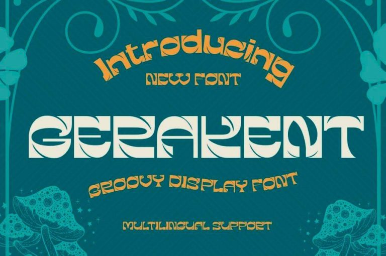 35+ Best Groovy Fonts From the 70s