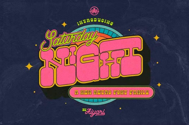 35+ Best Groovy Fonts From the 70s