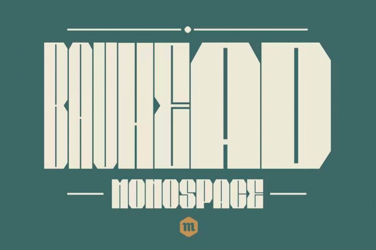40+ Best Block Fonts With Geometric Look