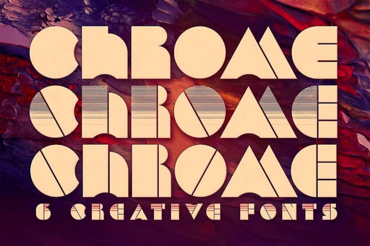 40+ Best Block Fonts With Geometric Look