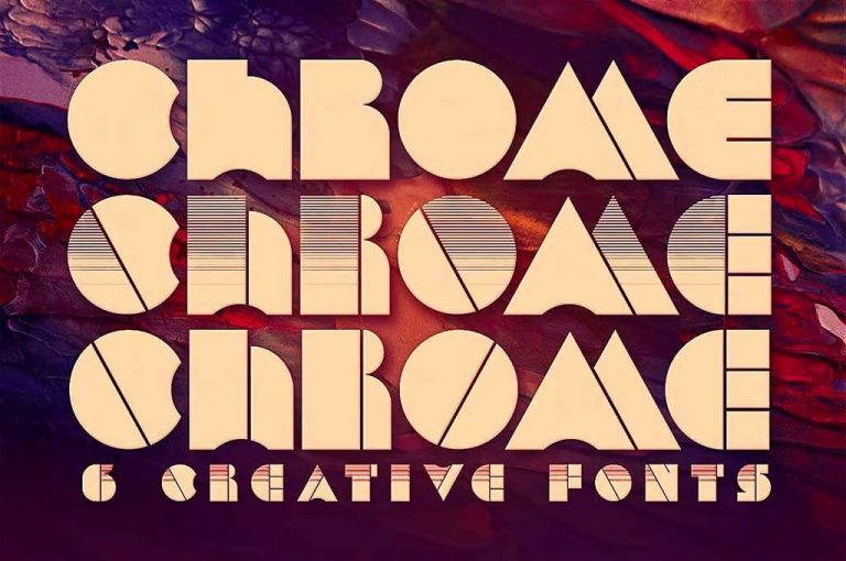 40+ Best Block Fonts With Geometric Look