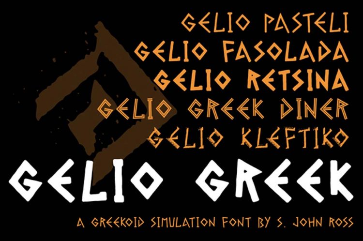 20+ Best Greek Fonts with Antique Vibe— The Designest