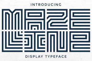 40+ Best Block Fonts With Geometric Look