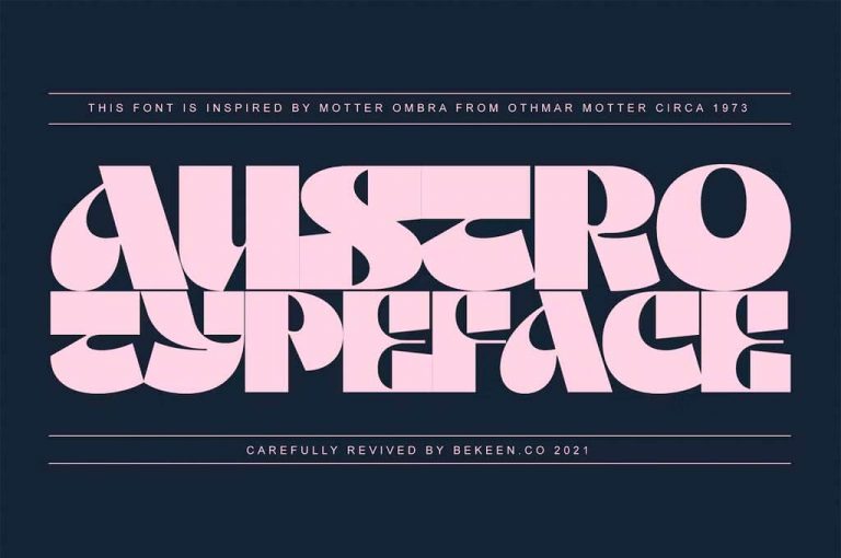 40+ Best Block Fonts With Geometric Look