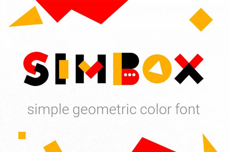 40+ Best Block Fonts With Geometric Look