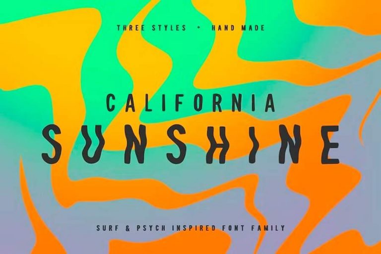 35+ Psychedelic Fonts For Mind-Expanding Designs【Free & Paid】