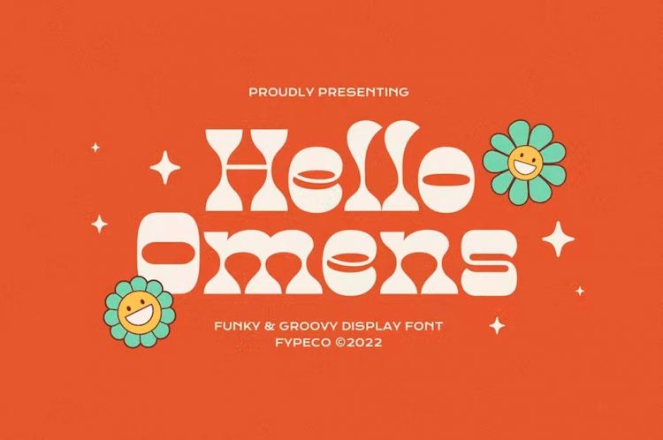 35+ Psychedelic Fonts For Mind-Expanding Designs【Free & Paid】
