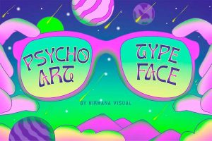 35+ Psychedelic Fonts For Mind-Expanding Designs【Free & Paid】
