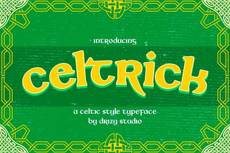 25+ Best Irish Fonts with Traditional Celtic Elements (Free & Paid)
