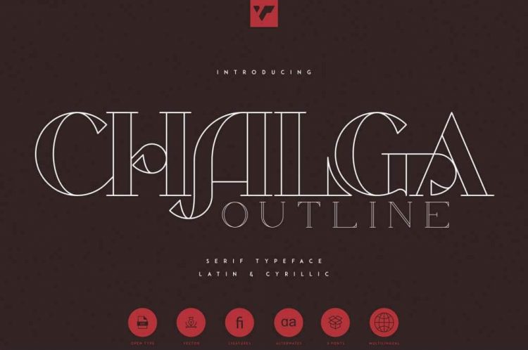35+ Best Free Outline Fonts: Creative Typeface Collection (Premium incl.)