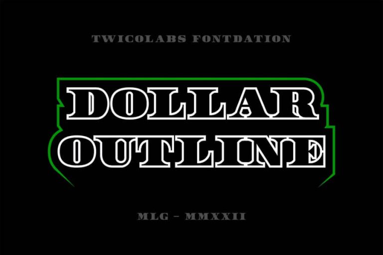 35+ Best Free Outline Fonts: Creative Typeface Collection (Premium incl.)